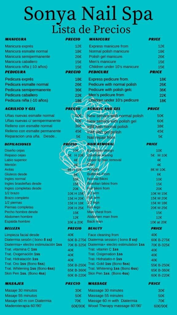 Güzellik salonu Sonya Nail SPA, Endülüs, foto
