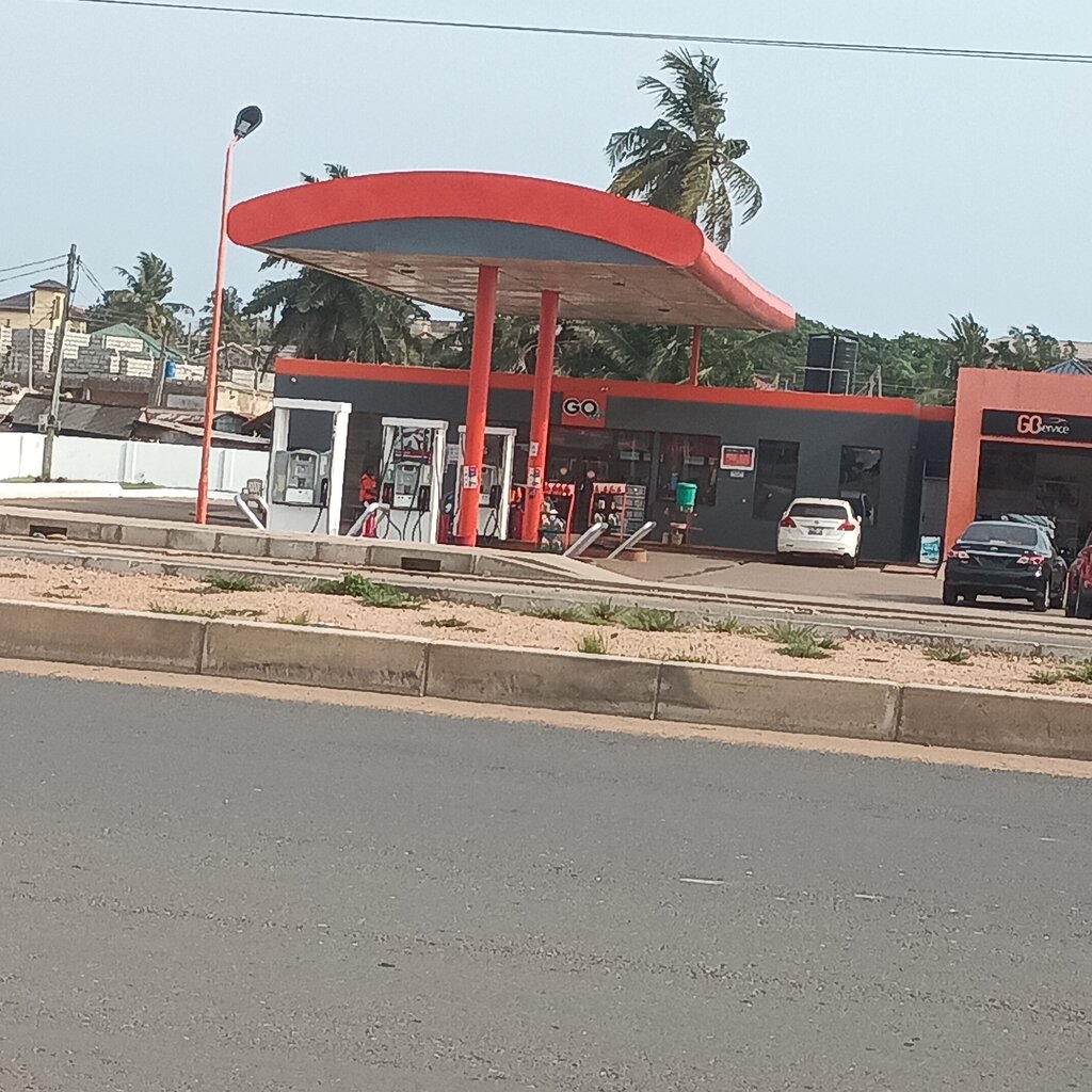 Benzin istasyonu Goil - Teshie, Dünya, foto
