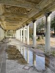 Железнодорожная платформа Павильон (Autonomous Republic of Abkhazia, Town of Gagra, Old Gagra Subdistrict), tren istasyonu  Gagra'dan