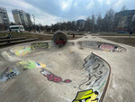 Скейт-парк (Moscow Region, Leninskiy City District, Vidnoye, 2-y mikrorayon), spor alanı  Vidnoye'den