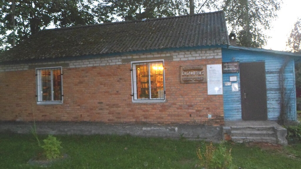 Kütüphaneler Первомайская сельская библиотека, Smolenskaya oblastı, foto