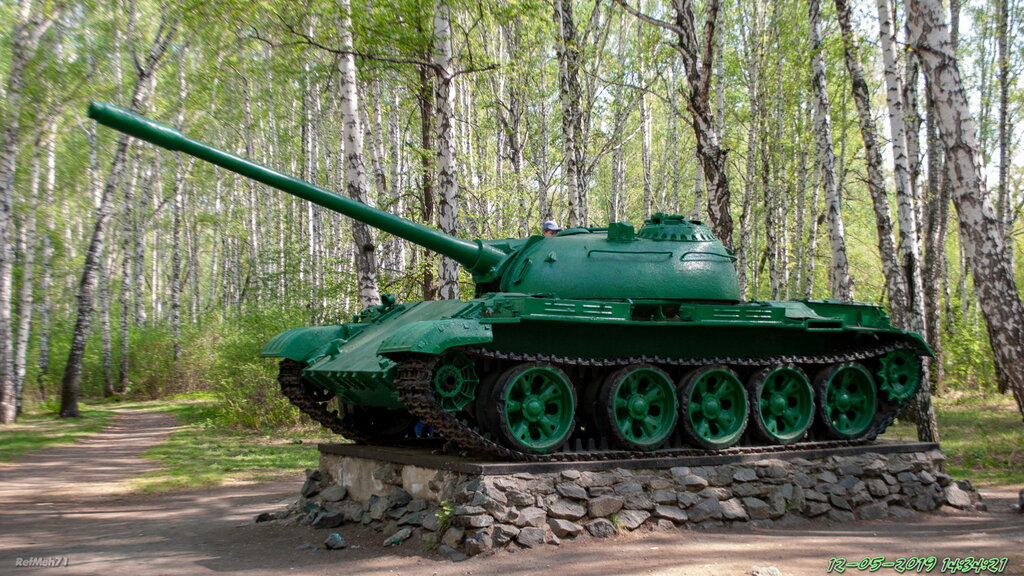 Teknoloji anıtı Танк Т-54, Çeliabinsk, foto