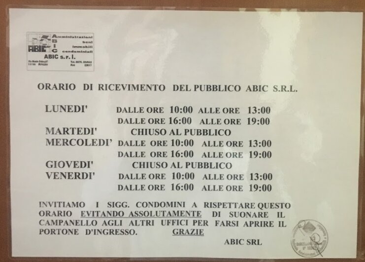Gayrimenkul yönetimi Abic - Amministrazioni Condominiali, Arezzo, foto