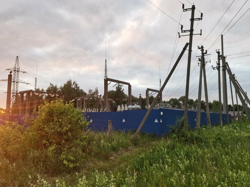 Mühendislik altyapısı Электрическая подстанция № 295 Калмыки, Tulskaya oblastı, foto