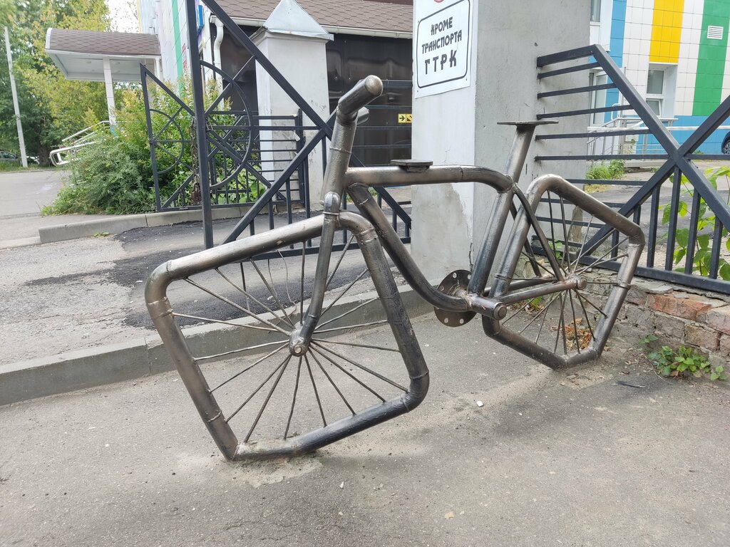 Dekorasyon ve süsleme, onur panosu Велосипед, İvanovo, foto