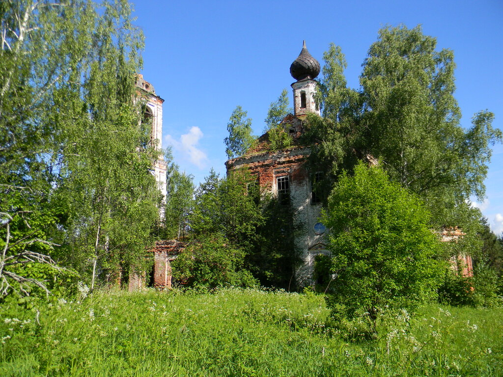 Ortodoks kiliseleri Церковь иконы Божией Матери Знамение, İvanovskaya oblastı, foto