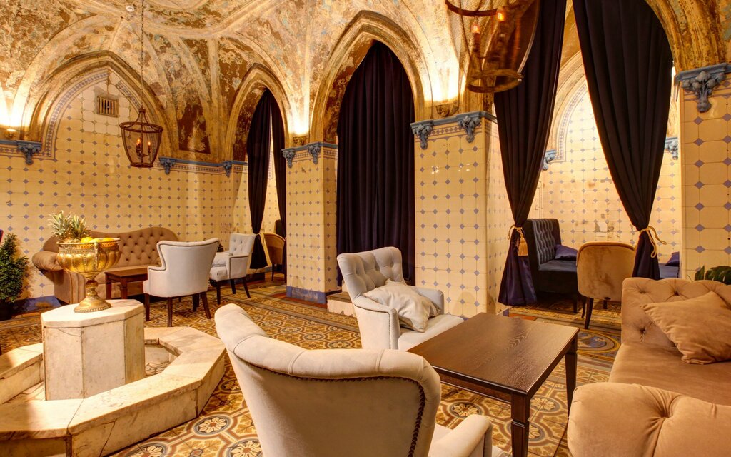 Nargile kafeler Hookah bar lounge, Moskova, foto