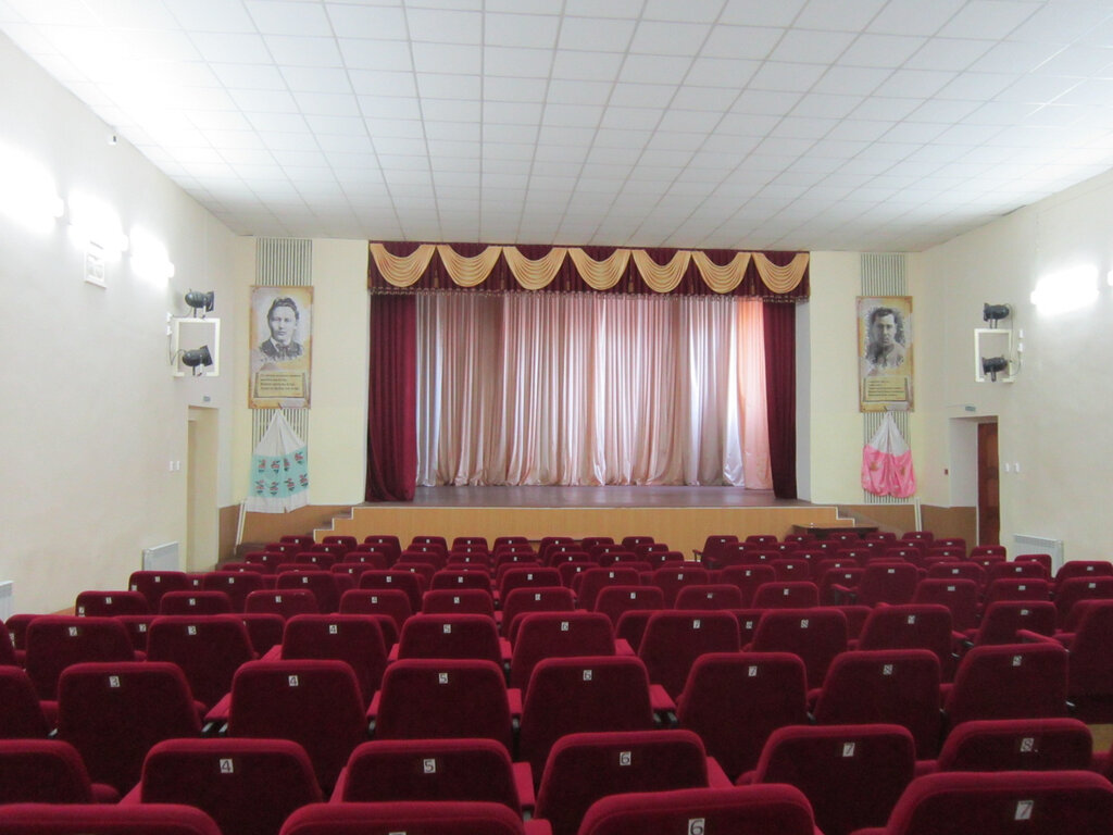 Kültür ocakları Alkinsky tsentralny selsky dom kultury, Samarskaya oblastı, foto