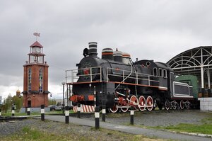Паровоз (ulitsa Druzhby Narodov No:11), teknoloji anıtı  Langepas'tan