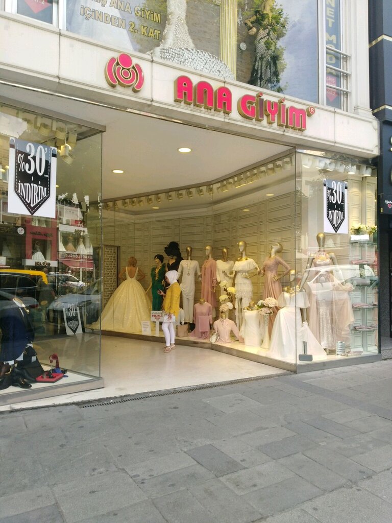 Giyim mağazası Ana Giyim, İstanbul, foto
