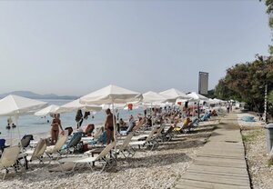 Barbati beach (poselok Barbati), plaj  Dünya'dan