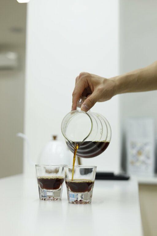 Kahve dükkanları Coffeelab, Taşkent, foto