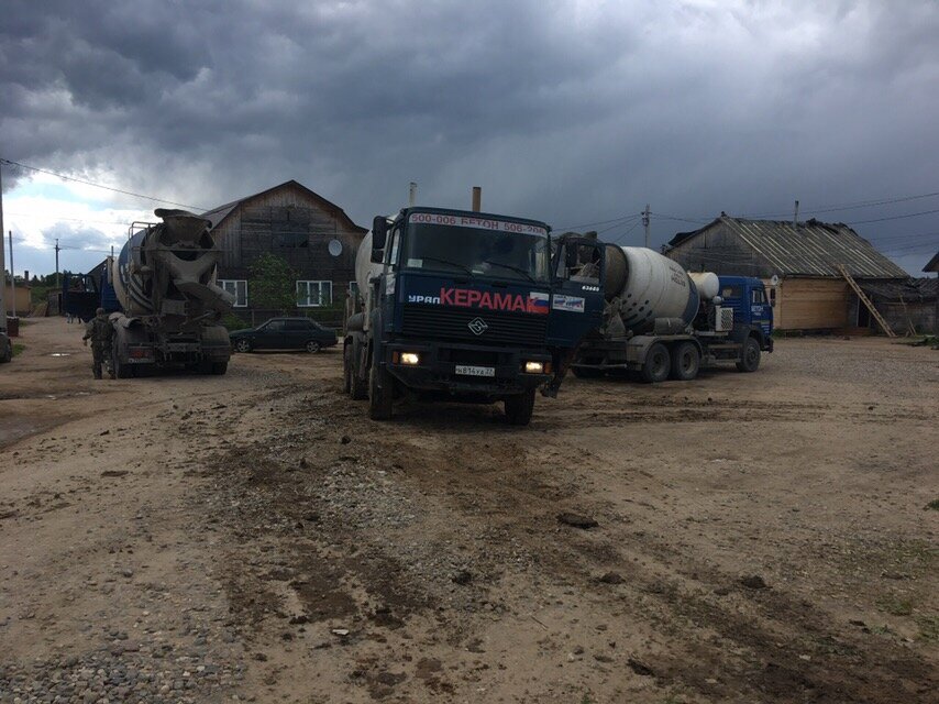 Beton ve beton ürünleri üreticileri Keramak, İvanovskaya oblastı, foto
