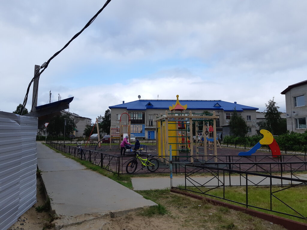 Oyun alanı Playground, Nenets özerk okrugu, foto