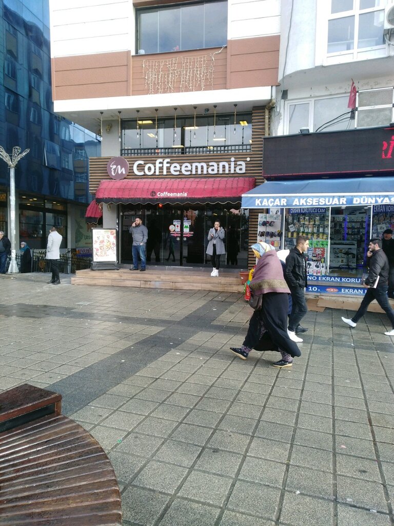 Kahve dükkanları Coffee Mania, İstanbul, foto