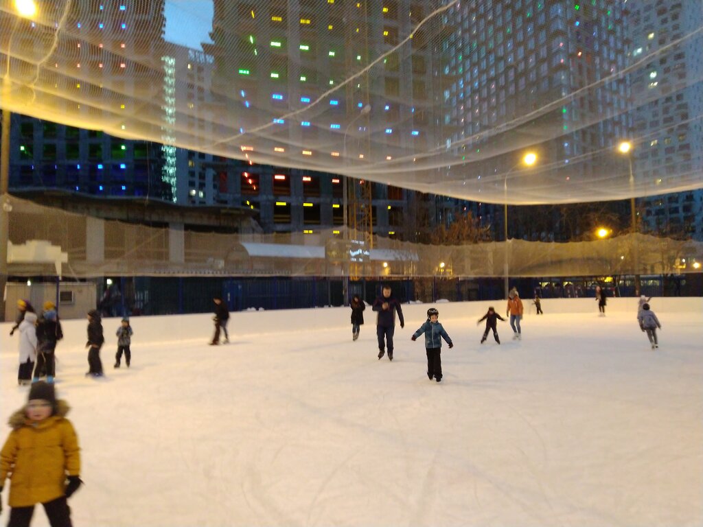 Buz pateni pistleri Каток, Moskova, foto