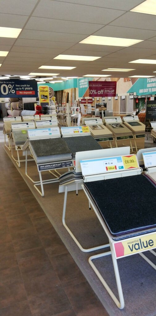 Halı mağazaları Carpetright, İngiltere, foto