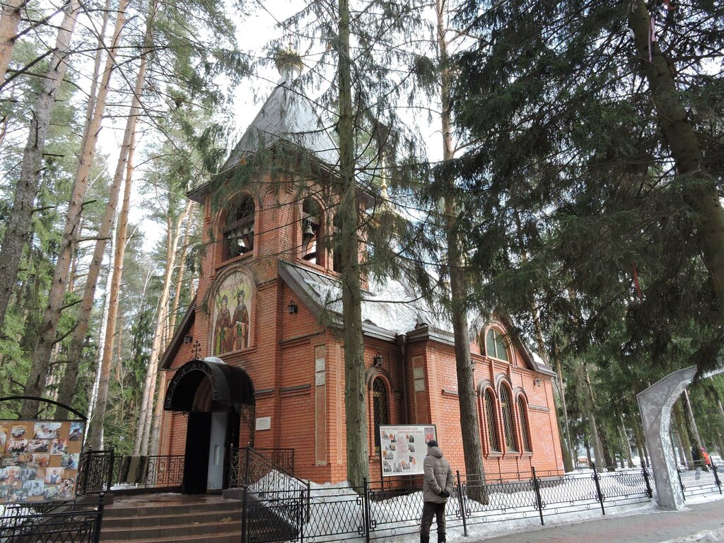 Ortodoks kiliseleri Church of the Holy Saints Prince Peter and Princess Fevronia of Murom, Domodedovo, foto