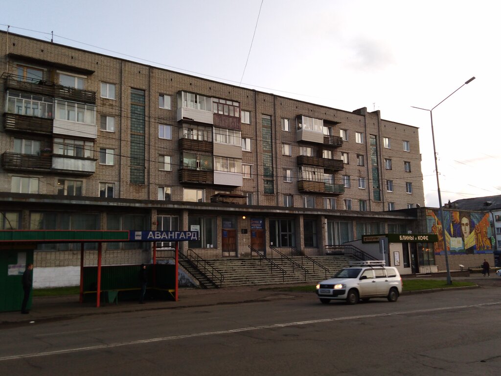 Kütüphaneler Maxim Gorky Central Library, Sovetskaya Gavan, foto