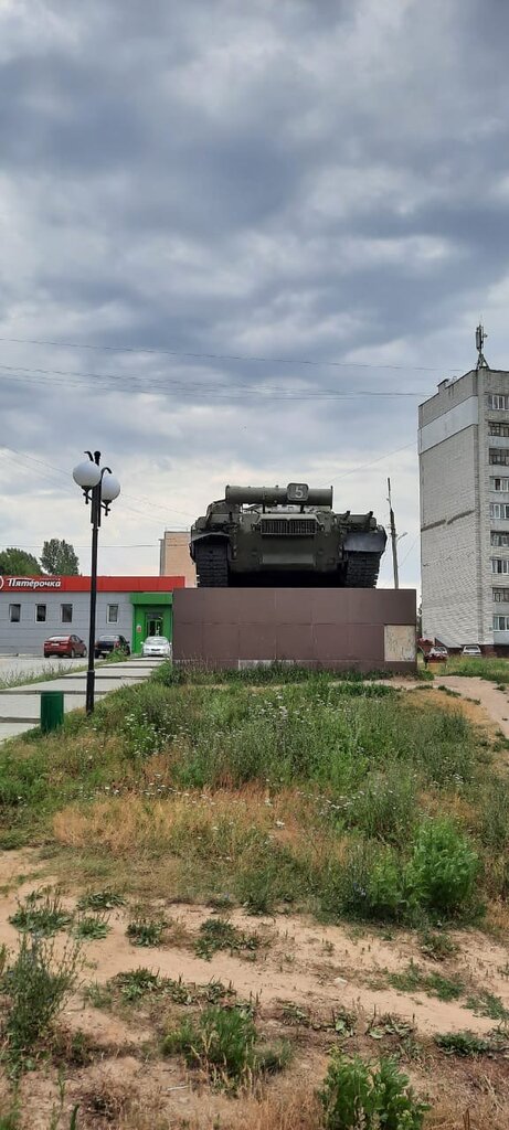 Teknoloji anıtı Танк Т-80, Tataristan, foto