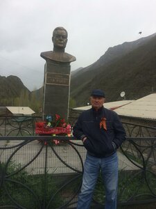 Герою Советского Союза Г.А. Алиеву (Republic of Daghestan, Akhtynskiy rayon, selo Khnov), anıt, heykel  Dağıstan'dan