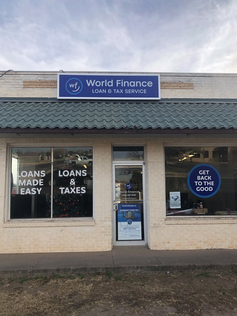 Kredi komisyoncuları World Finance, Midland, foto