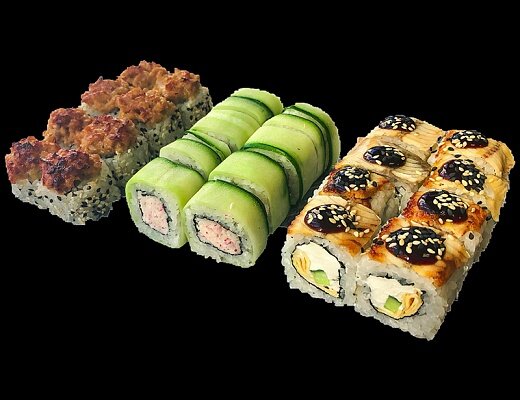 Suşi ve asya ürünleri Futo-maki Voskresensk, Voskresensk, foto