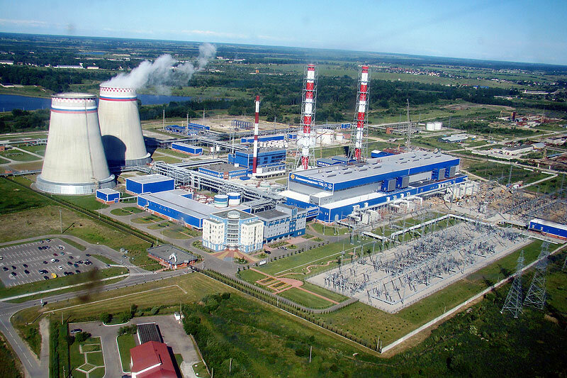Elektrik santrali Kaliningradskaya CHPP-2, Kaliningrad, foto