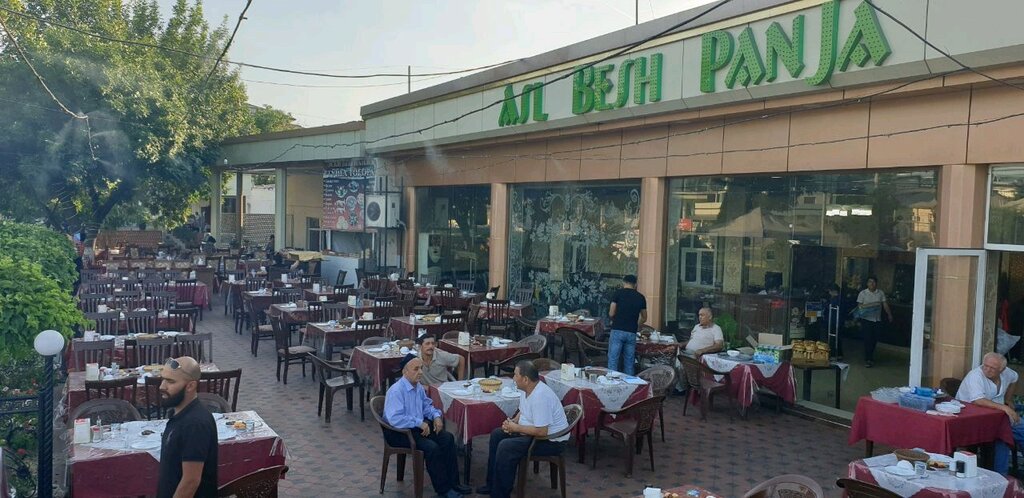 Kafe Asl besh panja, Taşkent, foto