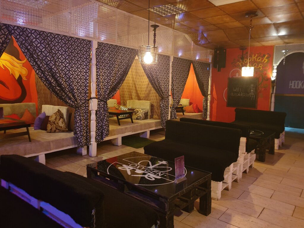 Nargile kafeler Oxygen, Riazan, foto