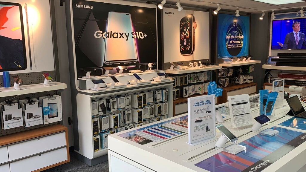 Cep telefonu ve aksesuarları satış mağazaları At&t Store, Batı Virginia Eyaleti, foto