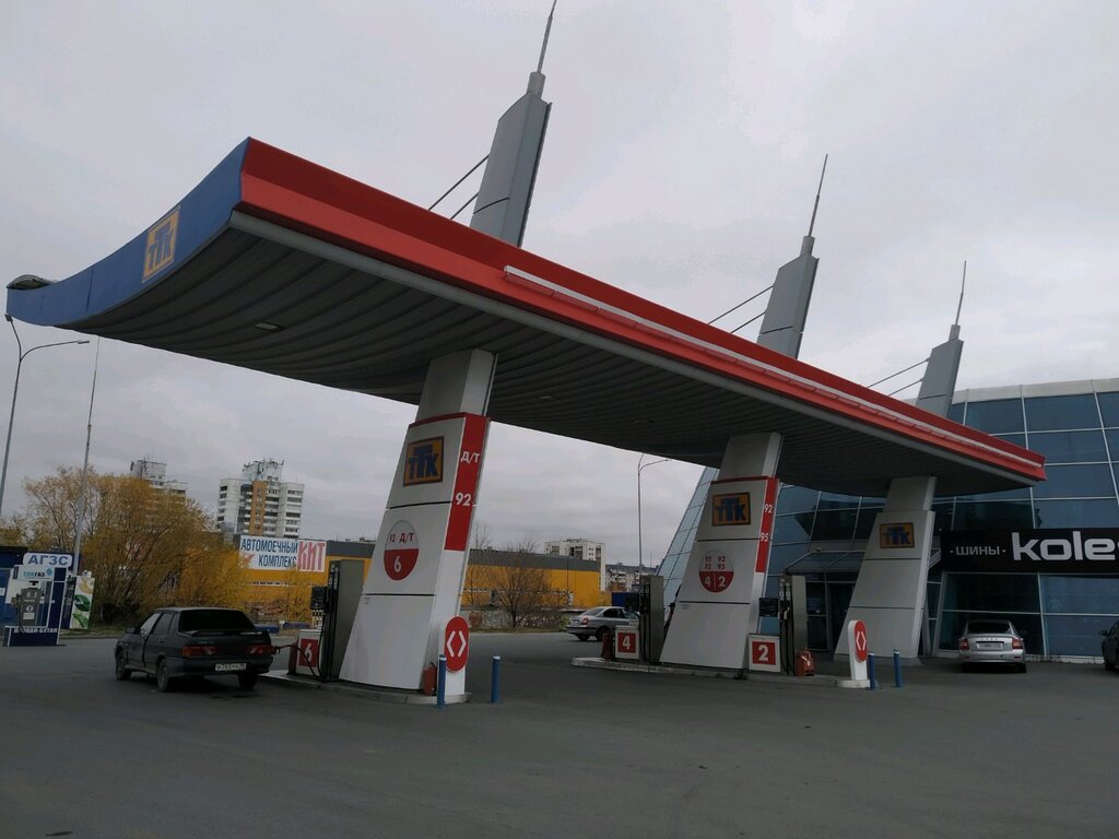 Benzin istasyonu ТТК, Tiumen, foto