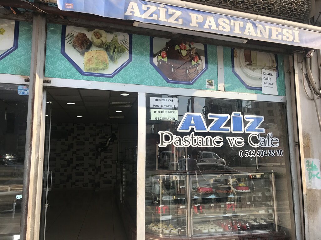 Pasta, şekerleme ve tatlı Aziz Pastane ve Cafe, Cizre, foto