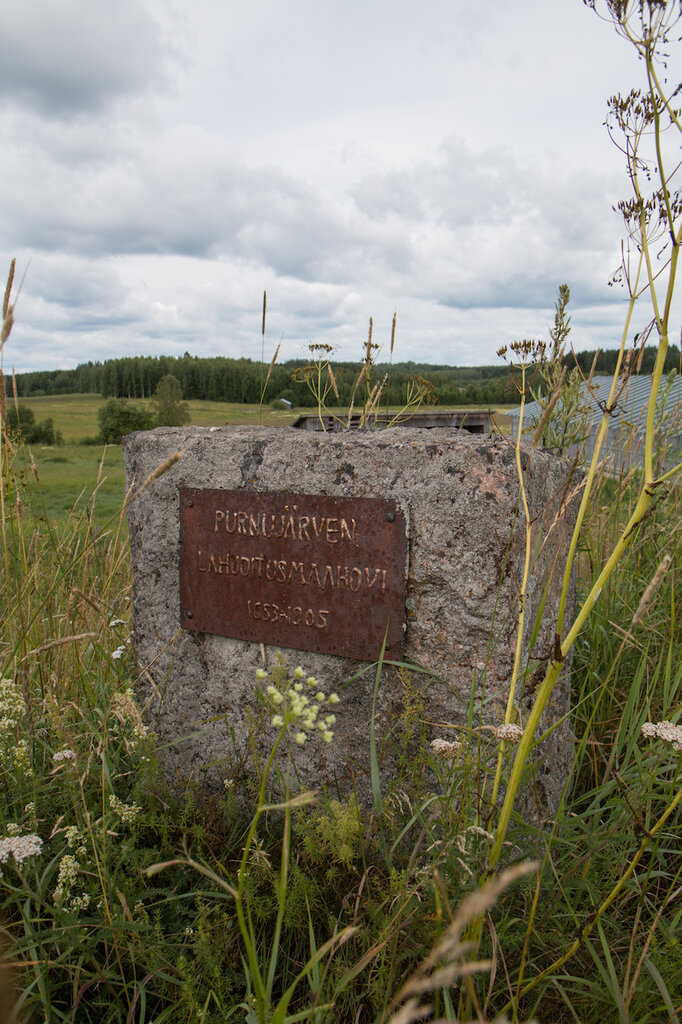 Turistik yerler Purnujärven hovin muistomerkki ja kulttuurimaisema, Güney Karelia, foto