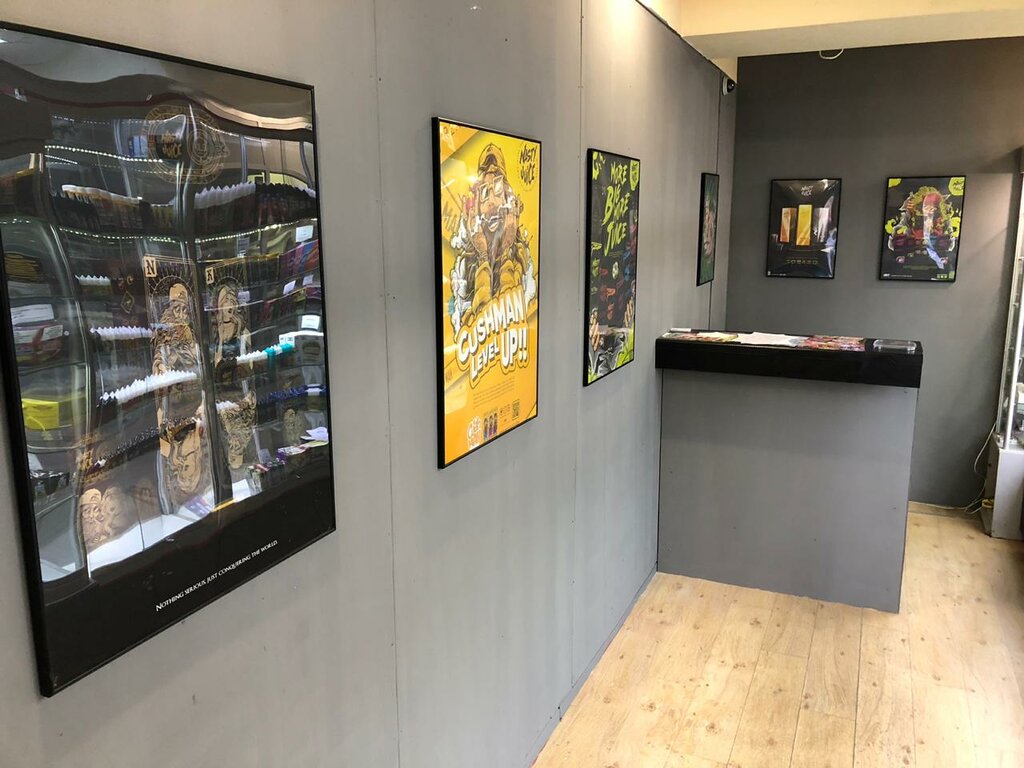 Elektronik sigara satış noktaları Vape Ghost, Moskova, foto