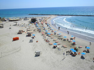 Sironit Beach (Netanya), plaj  Netanya'dan