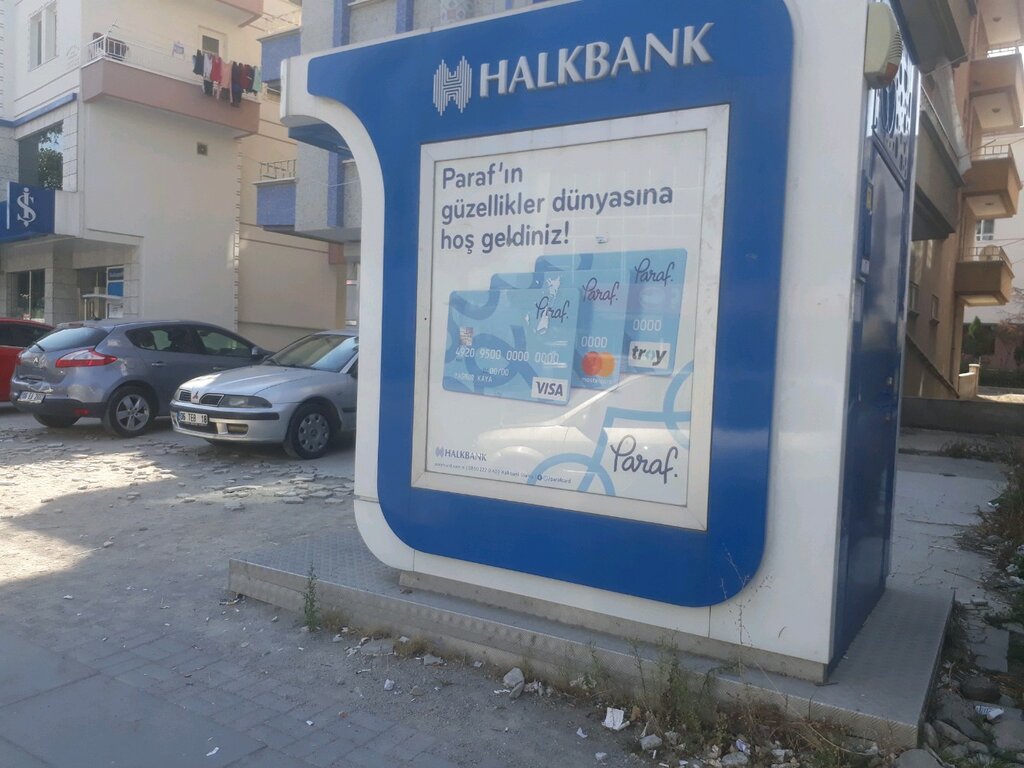 ATM'ler Halkbank ATM, Ankara, foto