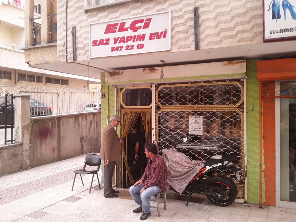 Enstrüman mağazaları Elçi Saz Yapım Evi, Ankara, foto