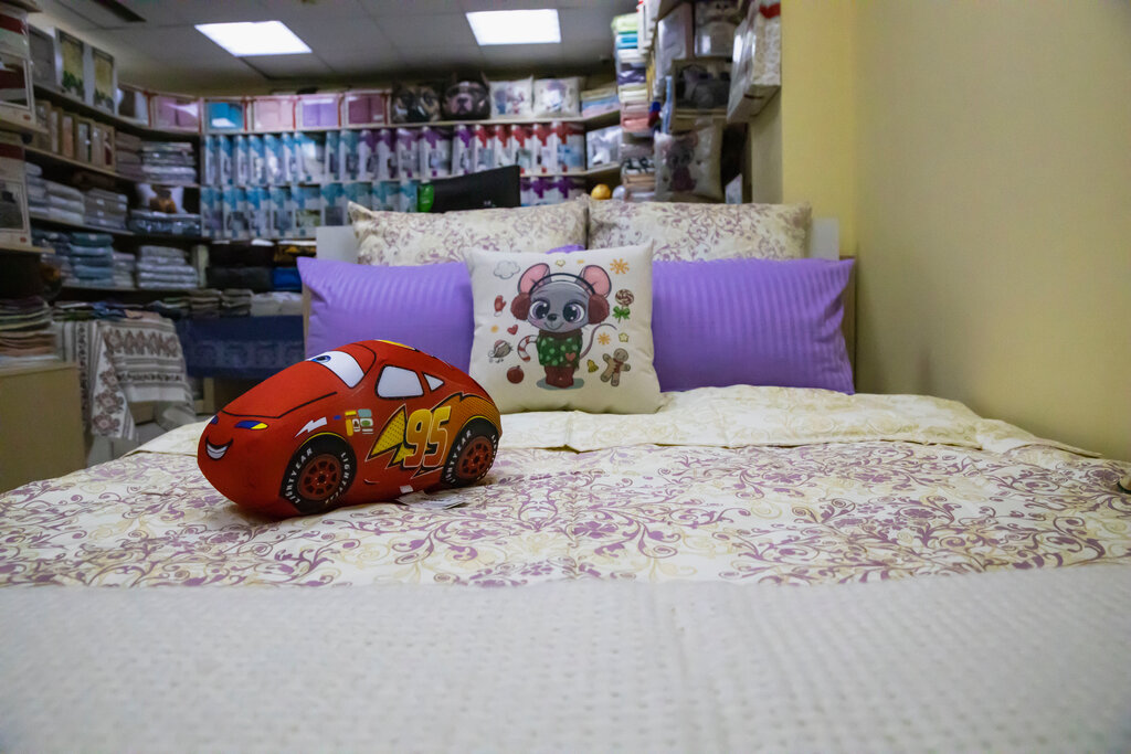 Ev tekstili mağazaları Kamyshin Textile, Moskova, foto
