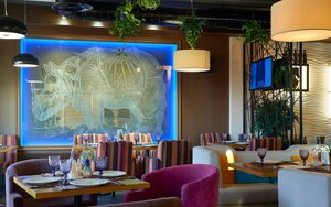 Cafe-bar Nosorog (Meridiannaya Street No:2, Novo-Savinovskiy City Administrative District, City of Kazan), restoran  Kazan'dan