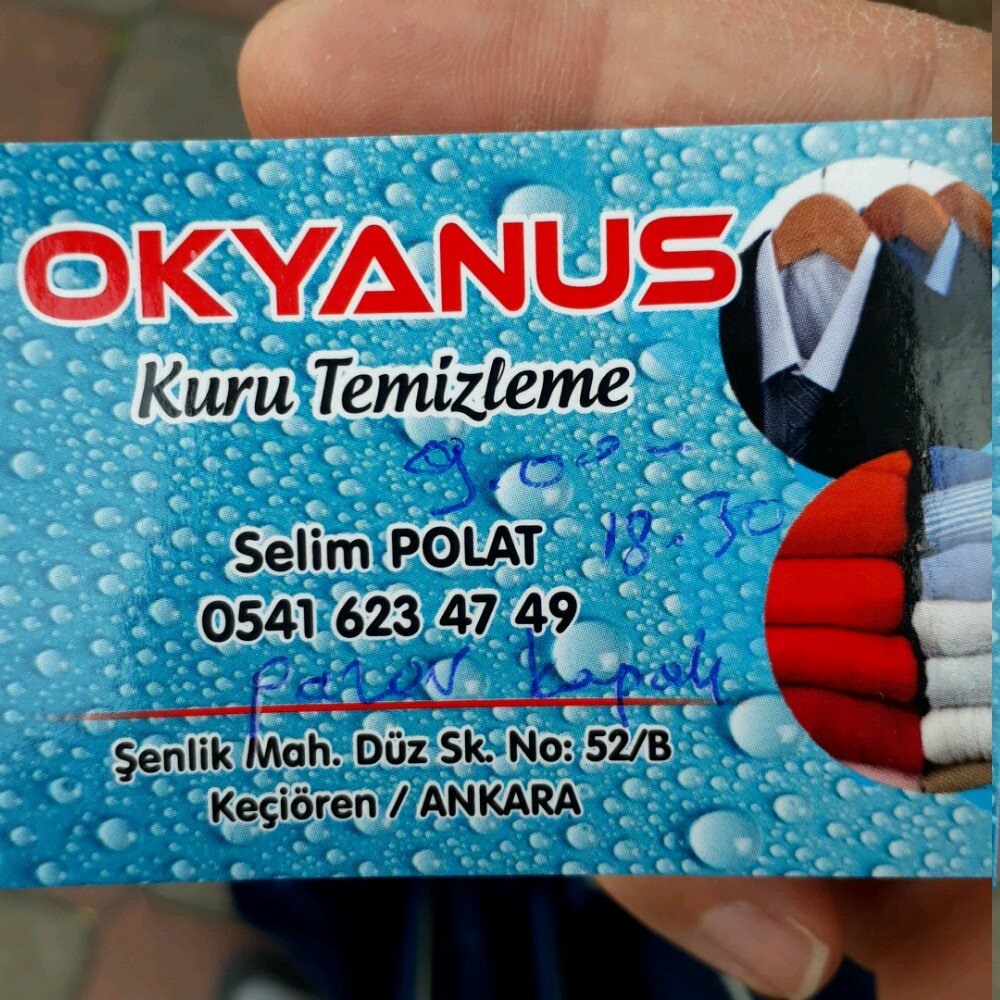 Kuru temizlemeciler Okyanus Kuru Temizleme, Ankara, foto