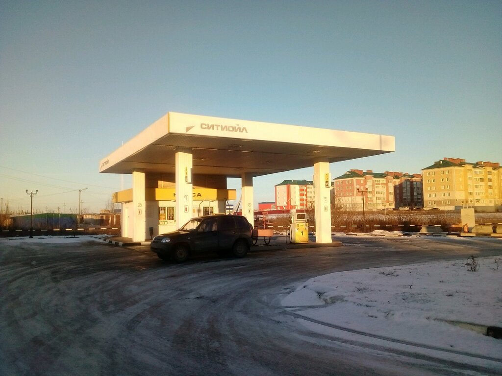 Benzin istasyonu Sitioyl, Ruzaevka, foto
