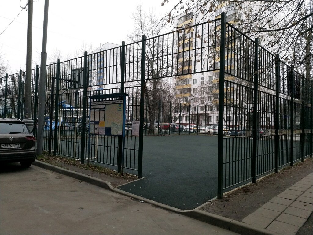 Spor alanı Баскетбольная площадка, Moskova, foto