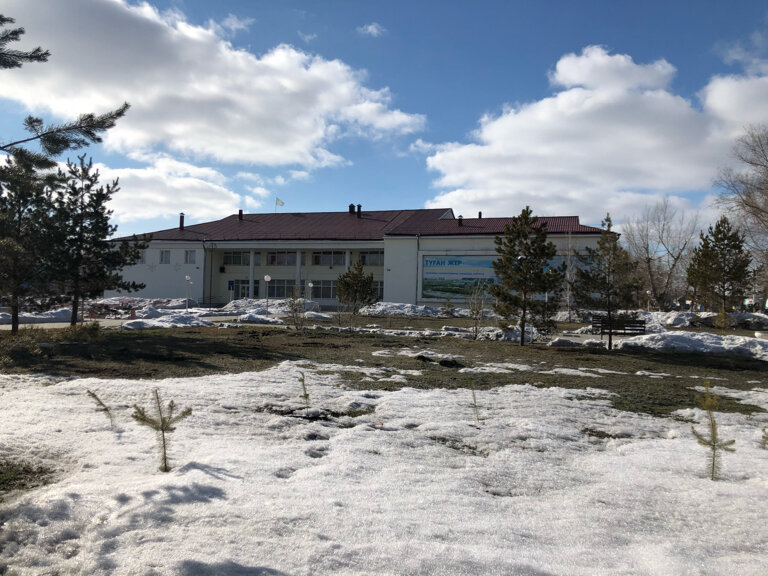 Kültür ocakları Children's Library - branch No. District House of Culture, Kostanay eyaleti, foto