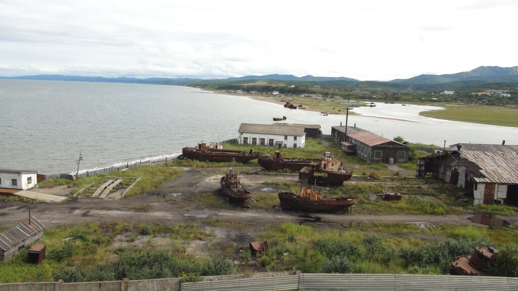 Deniz ve nehir iskeleleri Aleksandrovsk-Sahalinski Deniz Limanı, Aleksanldrovsk‑Sahalinskiy, foto