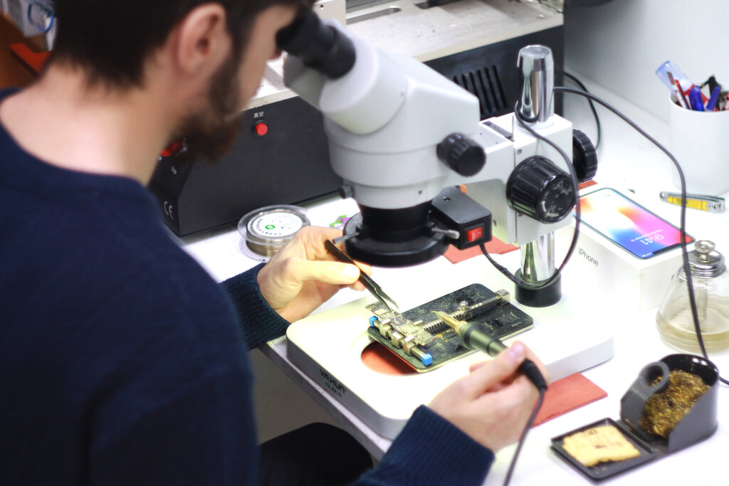Telefon tamir servisi Gadget doc, Moskova, foto