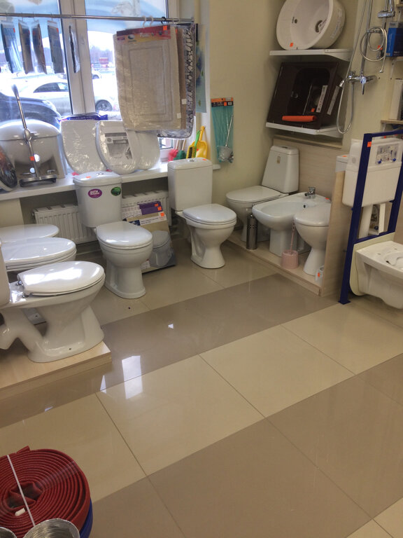 Banyo ve klozet mağazaları Сантехника, Yekaterinburg, foto