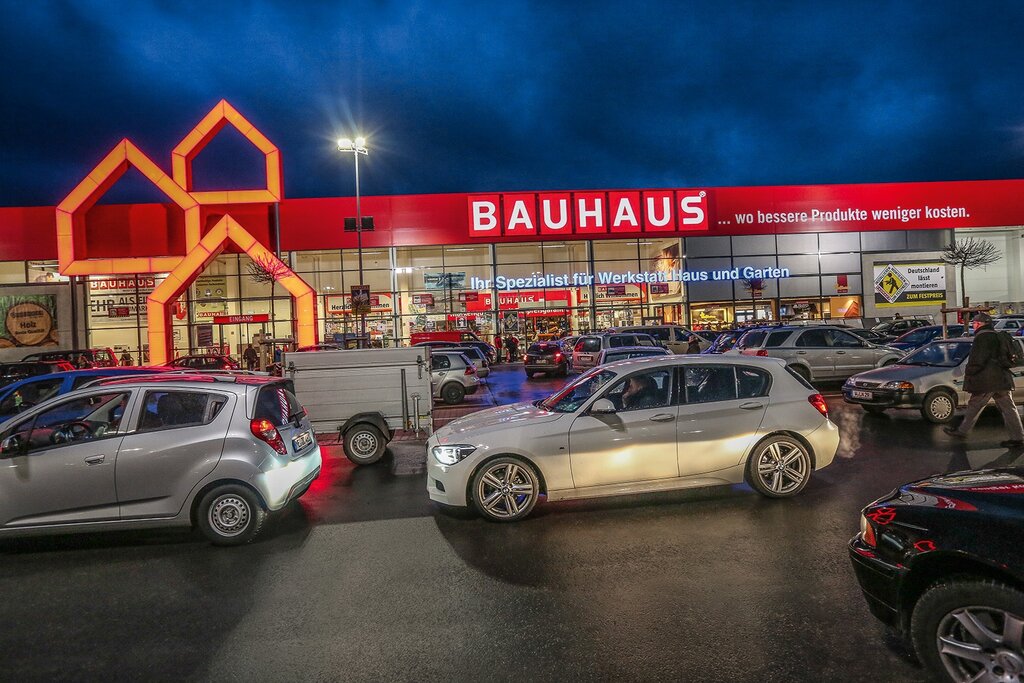 Yapı hipermarketi Bauhaus Wuppertal-Barmen, Kuzey Ren‑Vestfalya, foto