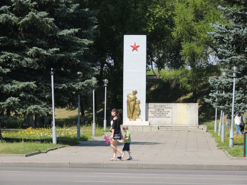 Anıt, heykel Мемориал Великой Отечественной войны, Orsha, foto