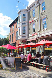 The Couch Tomato Café & Bistro, Manayunk (Pennsylvania, Philadelphia County, Philadelphia, Main Street), kafe  Pennsylvania'dan